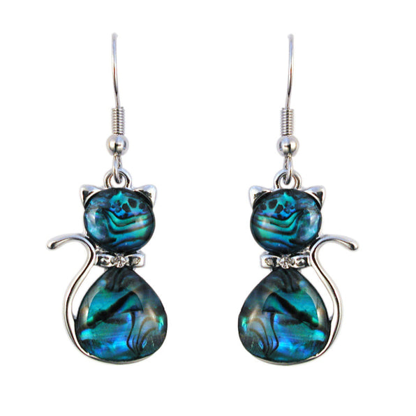 Fiordland Souvenirs Paua Earrings | Beautiful NZ Paua Shell Jewellery