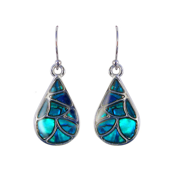 Fiordland Souvenirs Paua Earrings | Beautiful NZ Paua Shell Jewellery